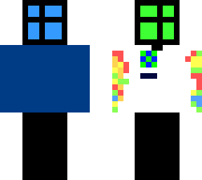 Rubiks cube 2x2 | Minecraft Skin
