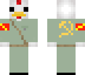 Soviet Chicken | Minecraft Skin