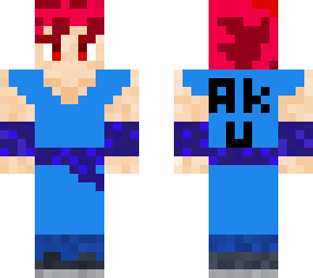 AkU Sayan | Minecraft Skin