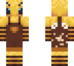 bee with overalls | Minecraft Skin
