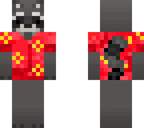 cute racoon | Minecraft Skins