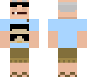 NONNO FAN FLORIN SALAM | Minecraft Skin