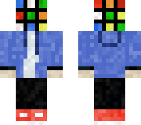 Rubik Cube Guy | Minecraft Skin