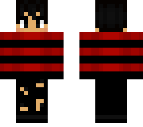 Simple Goth Boy V2 | Minecraft Skin