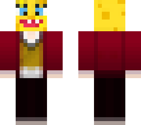 Spongebob Demon Slayer Samurai | Minecraft Skin