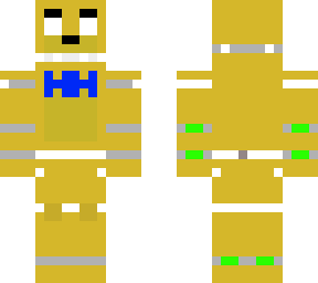 springlock fredbear(golden freddy) | Minecraft Skin