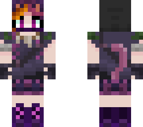 Alice Wyld - Unluckyfelis Duality Skin 2023 | Minecraft Skin