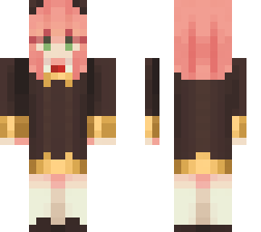 Anaya skin spy X family | Minecraft Skin
