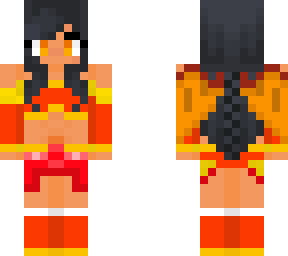 Aphmau (Phoenix Form) [YouTube Warriors] | Minecraft Skin
