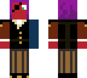 blue pirate | Minecraft Skins