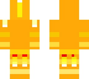 clone drone in the danger zone hammer bot fire bot | Minecraft Skin