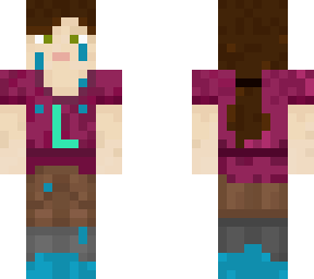 crying alex | Minecraft Skin