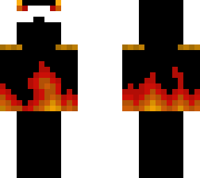 Fire Demon Minecraft Skin