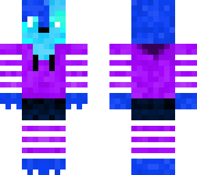 Icey the ice wolf | Minecraft Skin