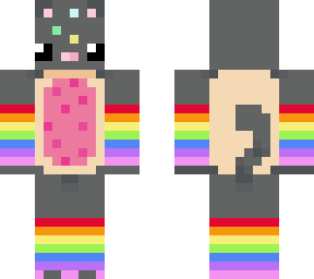 nyan cat | Minecraft Skin