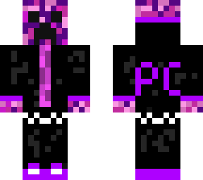 purple creeper | Minecraft Skin