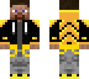 RekRap2 but yellow | Minecraft Skin