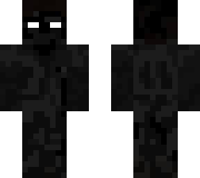 shadow steve creepypasta | Minecraft Skin