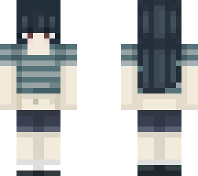True blue - Ocean [ Female ] | Minecraft Skin