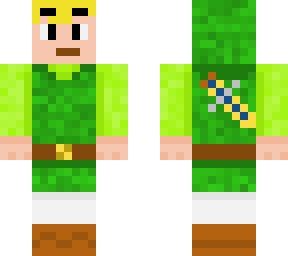 Toon Link Minecraft Skin