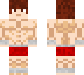 baki hanma demon back | Minecraft Skin