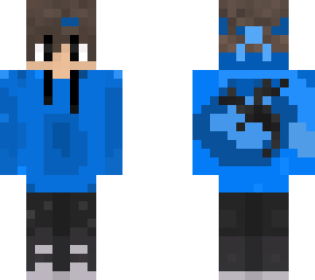 gamer boy blue | Minecraft Skins