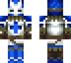 castlecrashers blueknight blue knight | Minecraft Skins