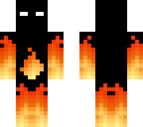 Fire skin | Minecraft Skin