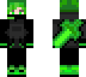 green gamer | Minecraft Skin
