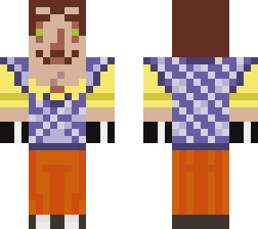 Hello neighbor! | Minecraft Skin