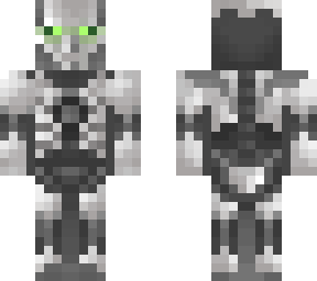 Necron Warrior | Warhammer 40k | Minecraft Skin