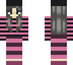 pink goth | Minecraft Skins