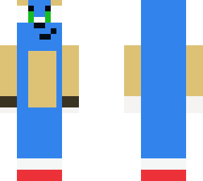 Sonic the hedgehog | Minecraft Skin