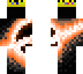 World with Technoblade crown | Minecraft Skin