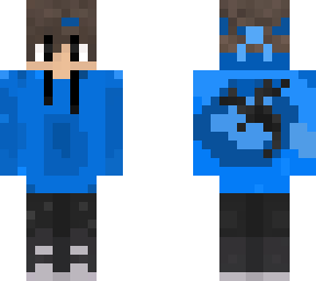 BLUE GAMER LAST VERSION | Minecraft Skin
