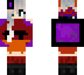 Nether girl | Minecraft Skin