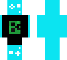 Nintendo Switch Turquoise | Minecraft Skin