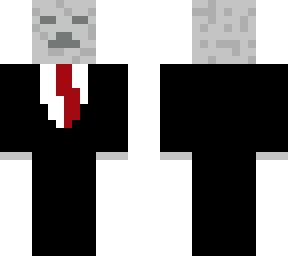 Skeleton in a suit | Minecraft Skin