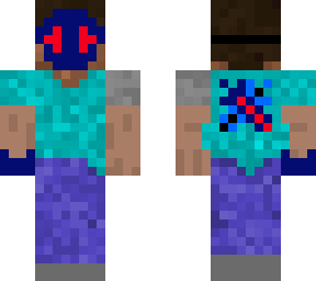 steve with a clown mask | Minecraft Skins