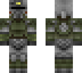 T-51 Power Armor | Minecraft Skin