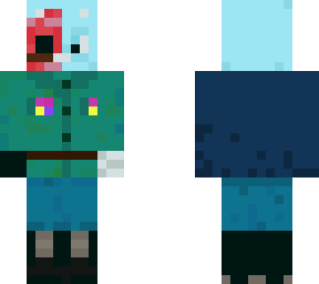 Azulin sin mascara | Minecraft Skin