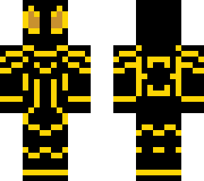 spiderman black and gold suit | Minecraft Skins