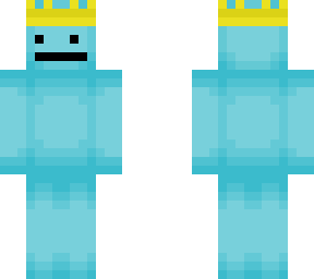 Blue Derpy Guy | Minecraft Skin