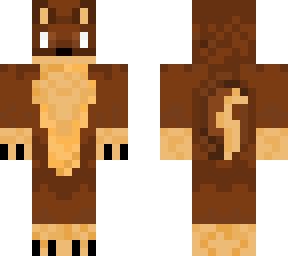Brown wolf | Minecraft Skin