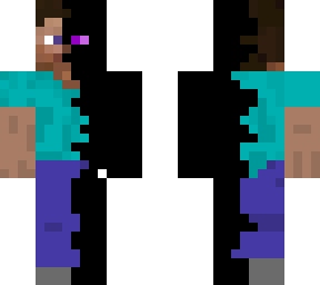 Corrupted Steve | Minecraft Skin