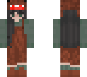 domo kun girl | Minecraft Skin