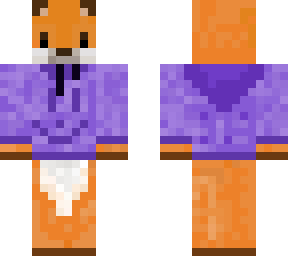 purple fox | Minecraft Skins
