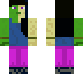 half zombie | Minecraft Skins