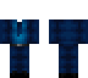 dark blue suit | Minecraft Skins
