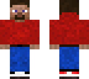red steve | Minecraft Skins